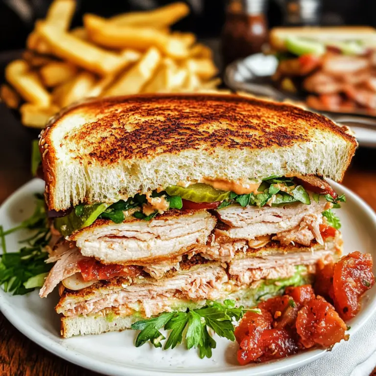 Turkey Club Sandwich – Cozy Dishes