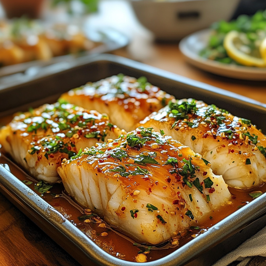 Baked Honey-Soy Glazed Cod – Cozy Dishes