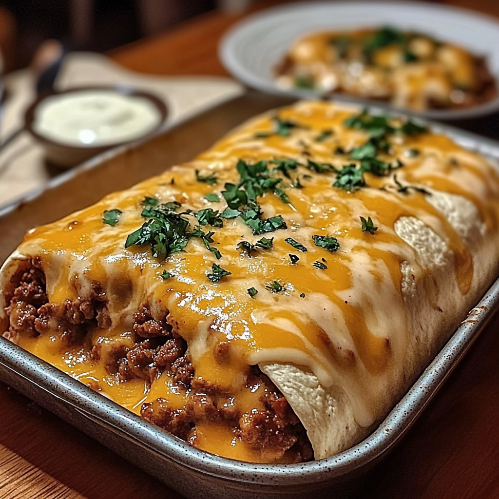 Beef and Cheese Burrito – Cozy Dishes