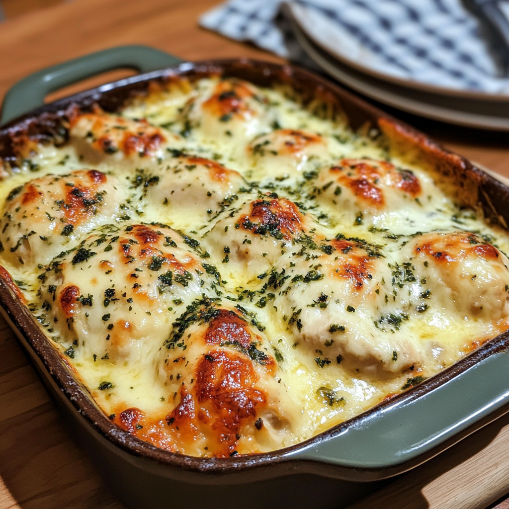 Cheesy Mozzarella Chicken Bake – Cozy Dishes