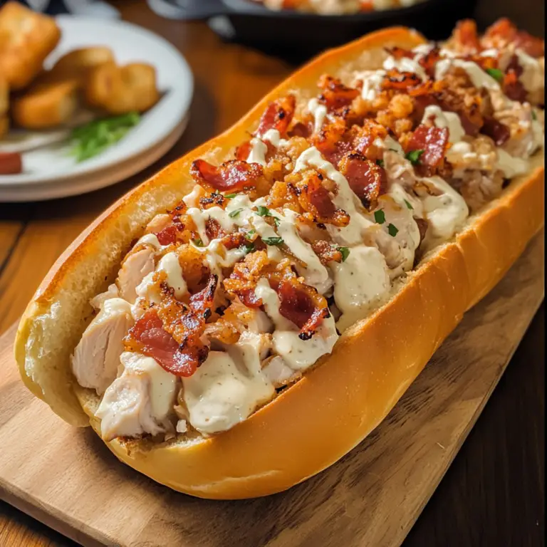 Chicken Bacon Ranch Sub – Cozy Dishes