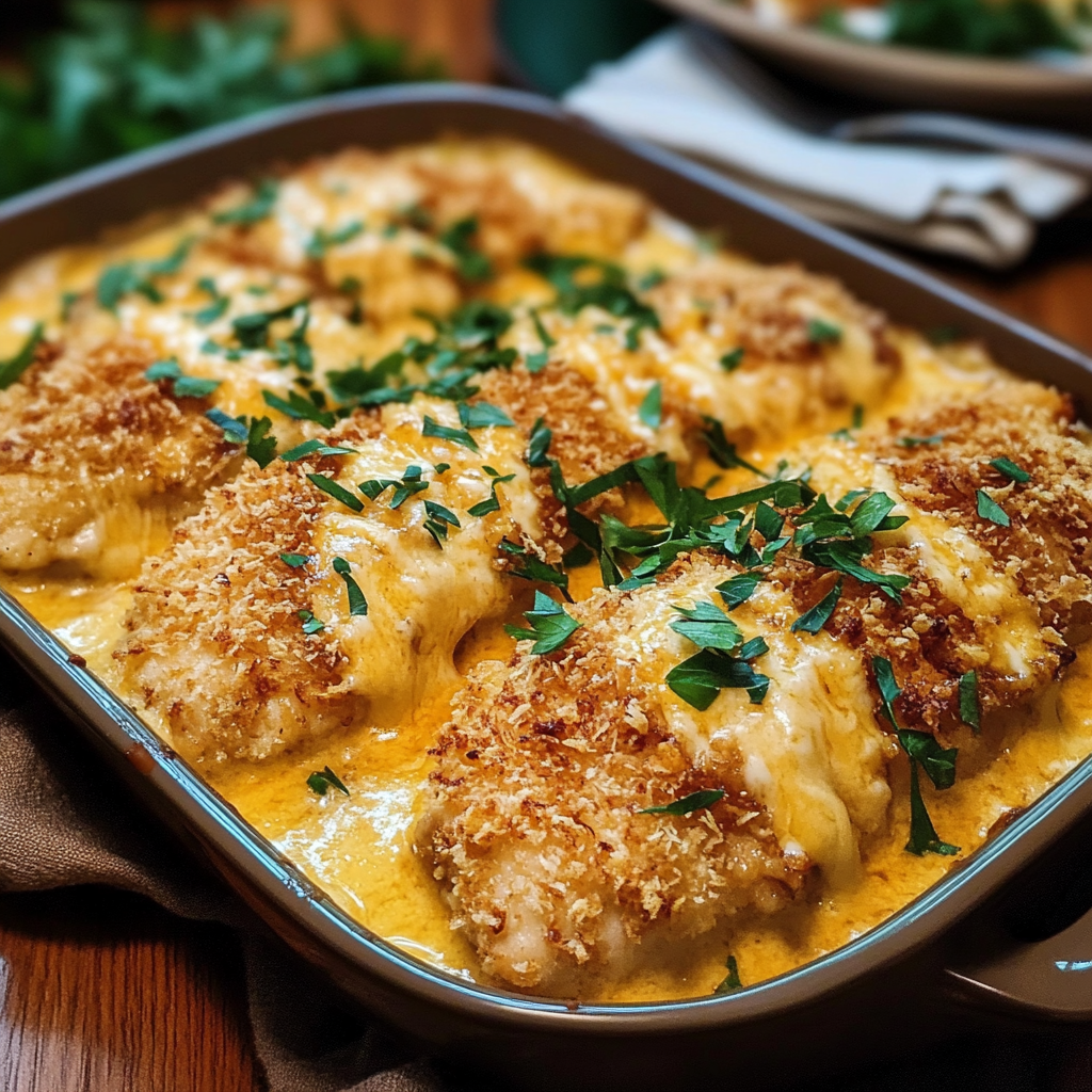 Crispy Cheddar Chicken – Cozy Dishes