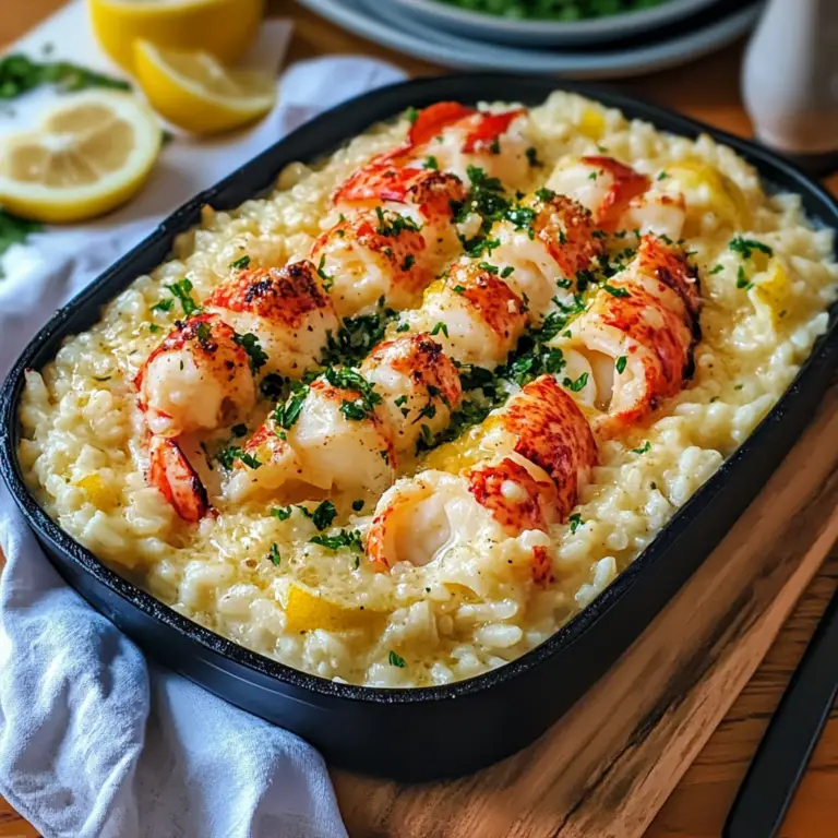 Lemon Butter Lobster Risotto – Cozy Dishes