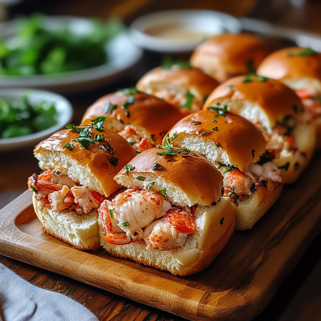 Lobster Roll Sliders – Cozy Dishes