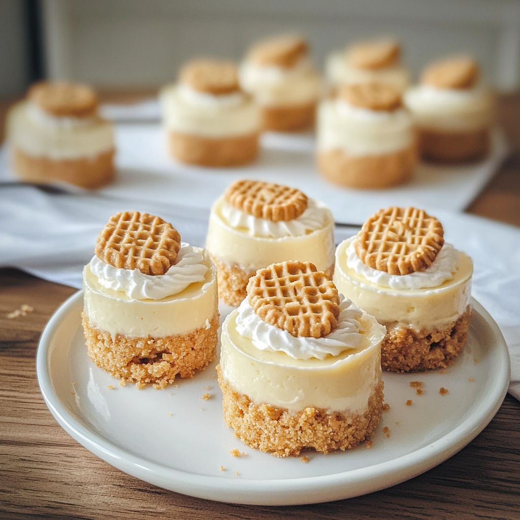 Mini Nutter Butter Cheesecakes – Cozy Dishes