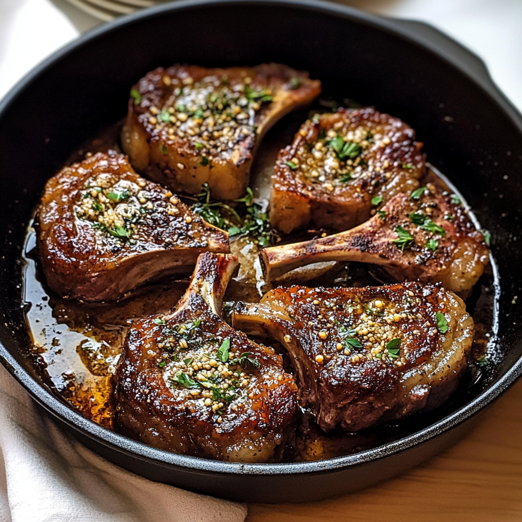 Pan Seared Lamb Chops – Cozy Dishes