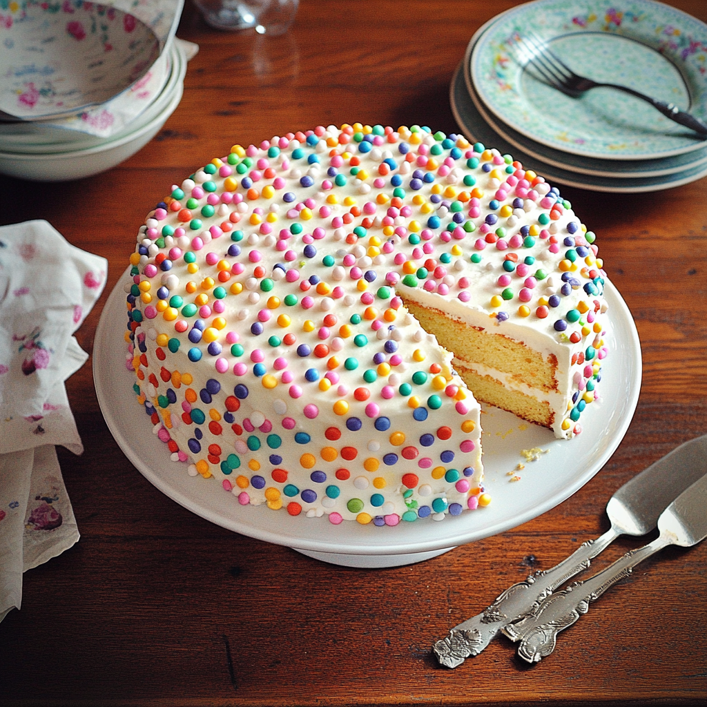 Polka Dot Cake – Cozy Dishes