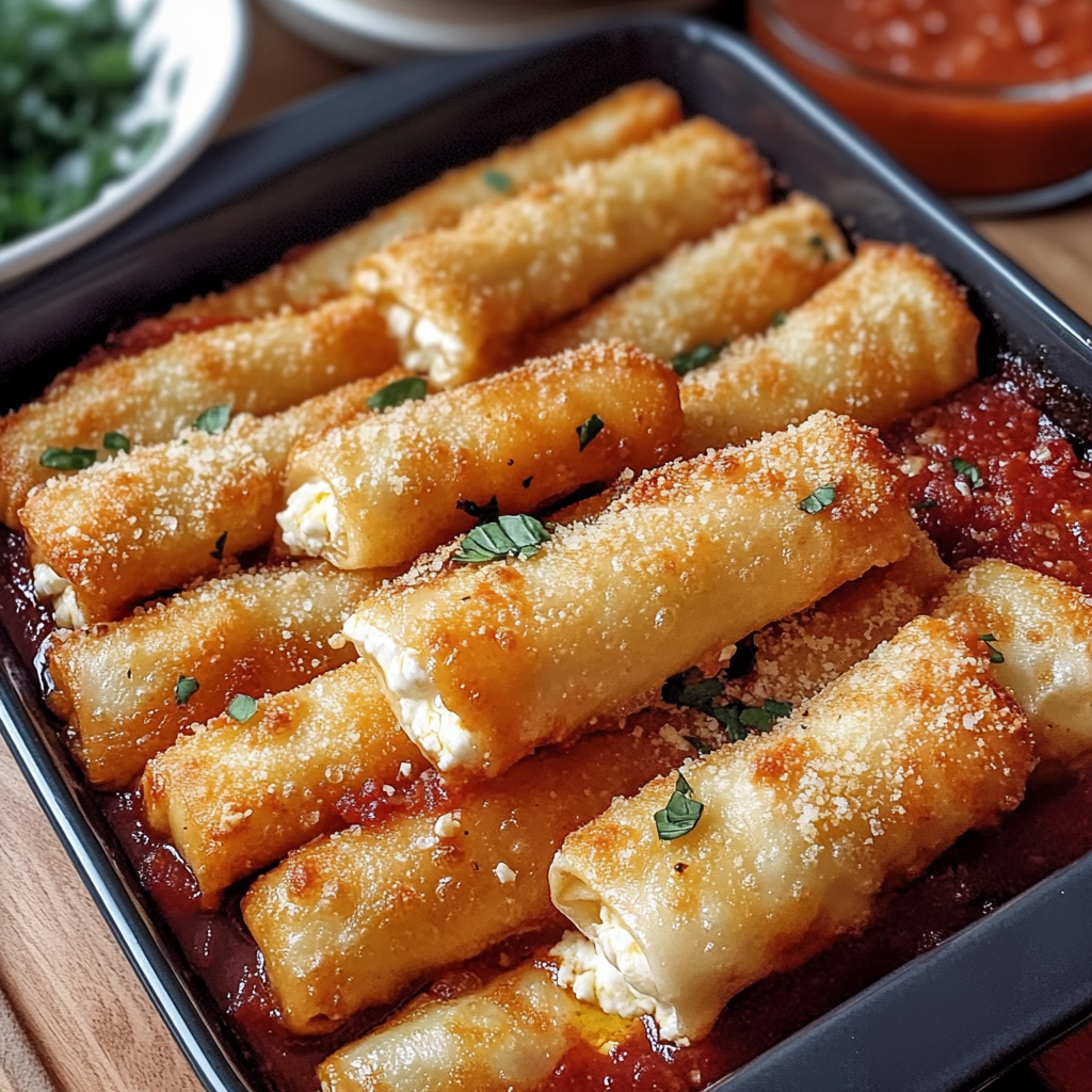 Wonton Mozzarella Sticks – Cozy Dishes