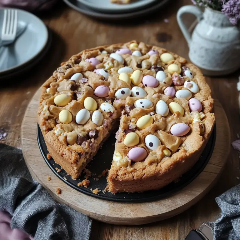Mini Egg Cookie Cake – Cozy Dishes