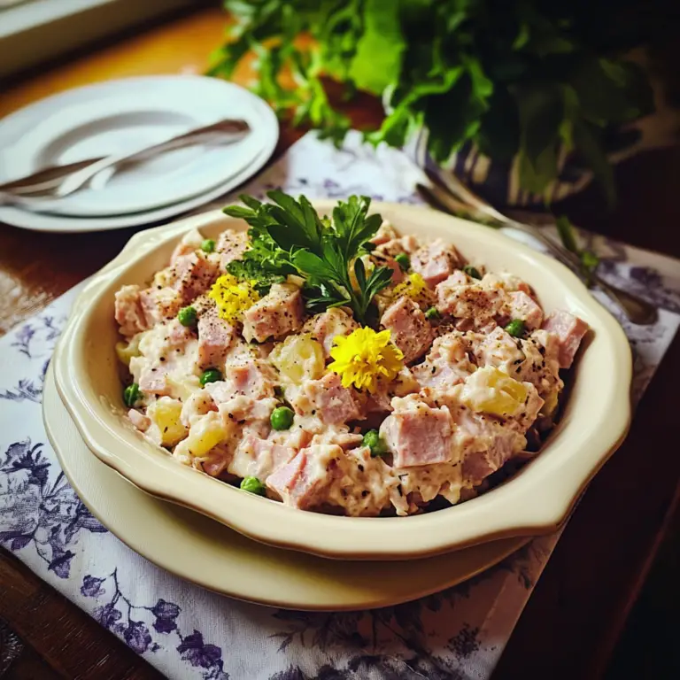Old Fashioned Turkey Ham Salad – Cozy Dishes