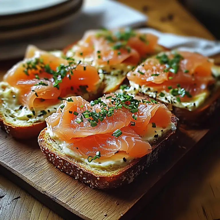 Smoked Salmon Toast – Cozy Dishes