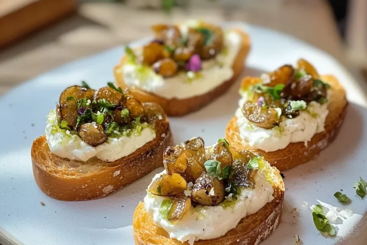 Whipped Blue Cheese Crostini: An Incredible Ultimate Recipe – Cozy Dishes