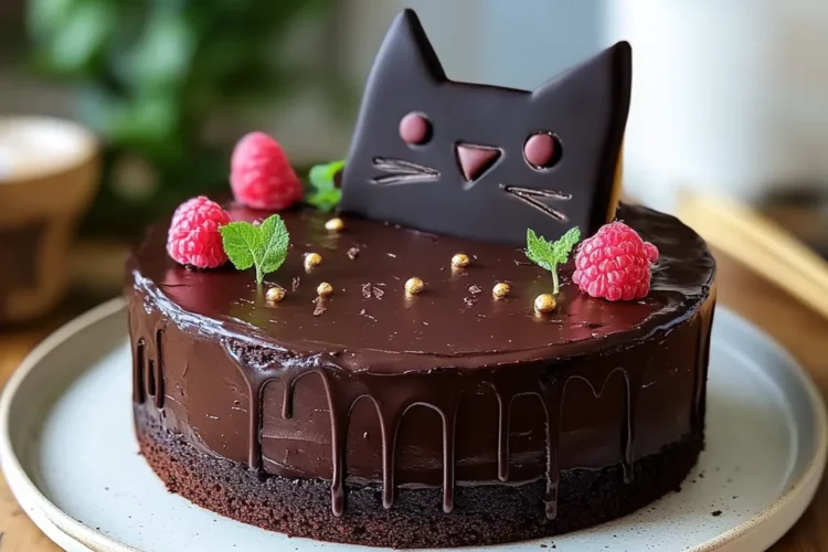 Black Cat Chocolate Cake: An Amazing Ultimate Recipe – Cozy Dishes