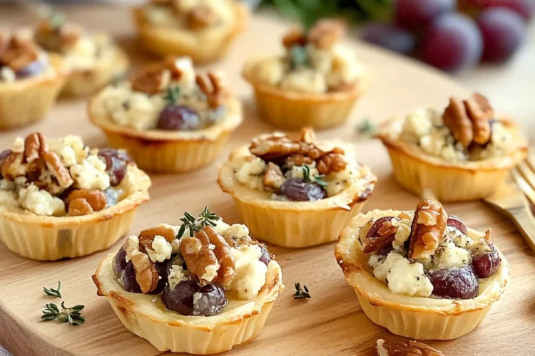 Roasted Grape Cups With Blue Cheese & Walnuts: An Amazing Ultimate ...
