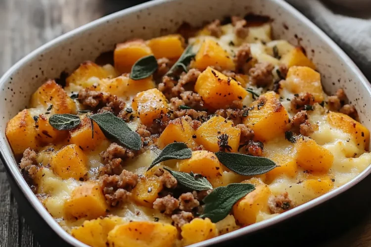 Roasted Butternut Squash w/ Ground Turkey: An Incredible 7-Step Recipe ...