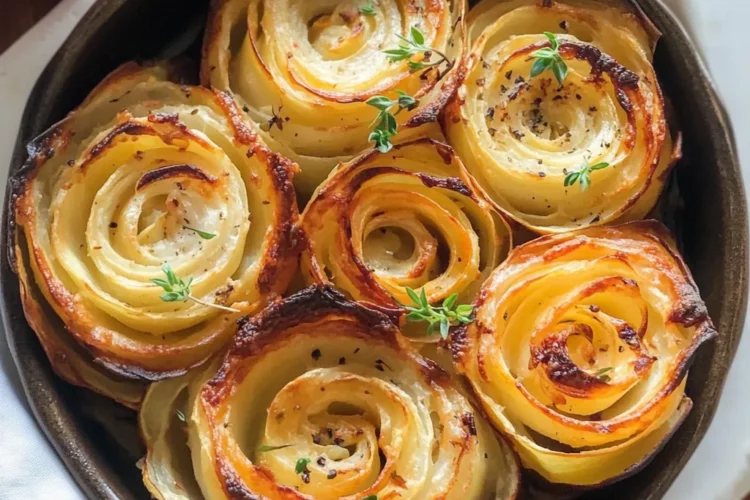 Baked Potato Roses: An Incredible 7-Step Recipe – Cozy Dishes