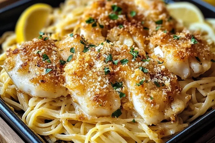 Fried Lemon Butter Fish Pasta: An Incredible Ultimate Recipe – Cozy Dishes